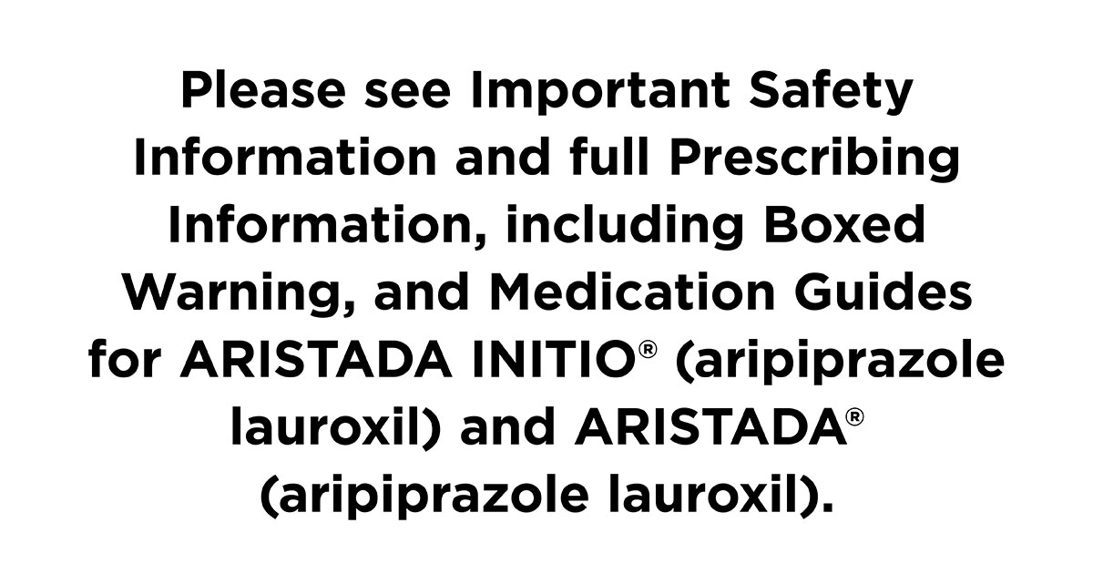 ARISTADA® (aripiprazole lauroxil) | Official HCP Site